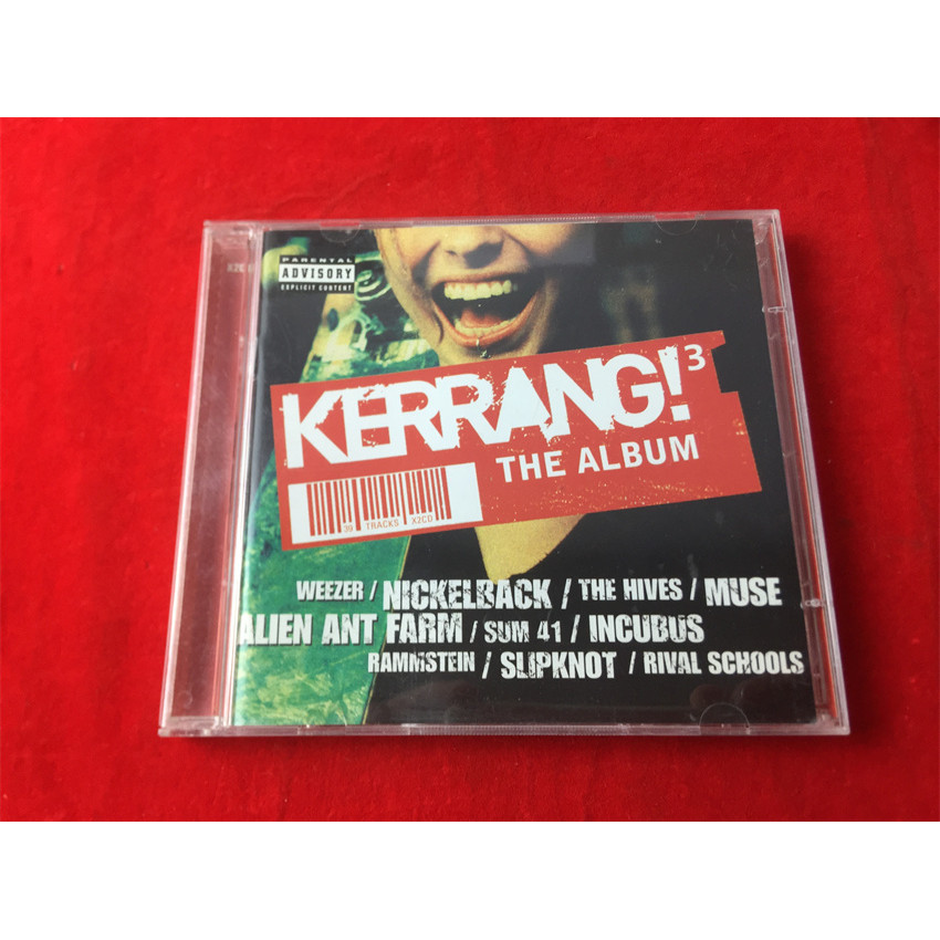 Kerrang 3 The Album (Unsealing ) 摇滚朋克合辑 2CD | Shopee Malaysia