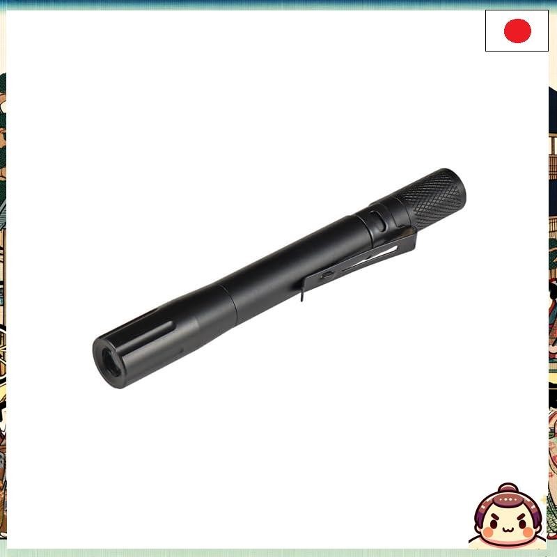 ELPA LED flashlight waterproof penlight brightness 150 lumens battery ...
