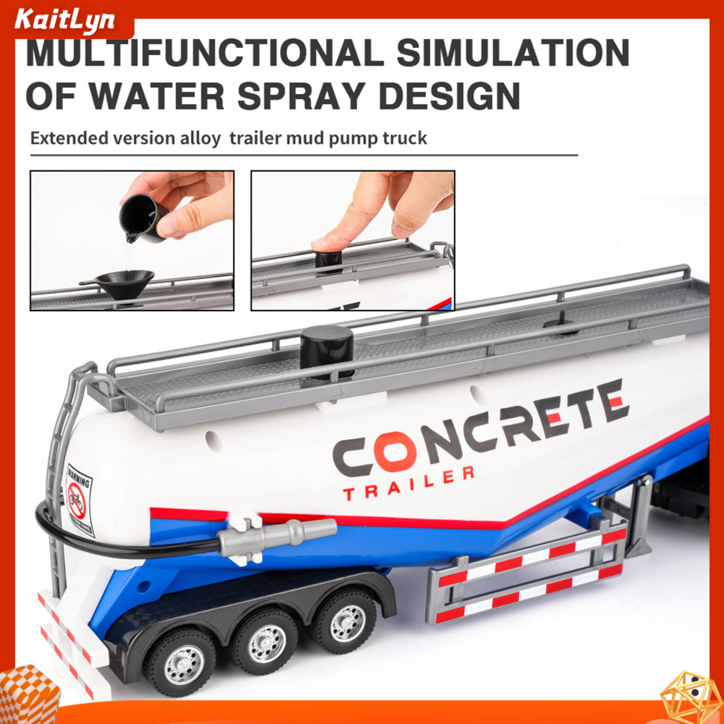 Design Toy Car Toy Car Model 1 50 Tanker Truck Toy Model with Water ...