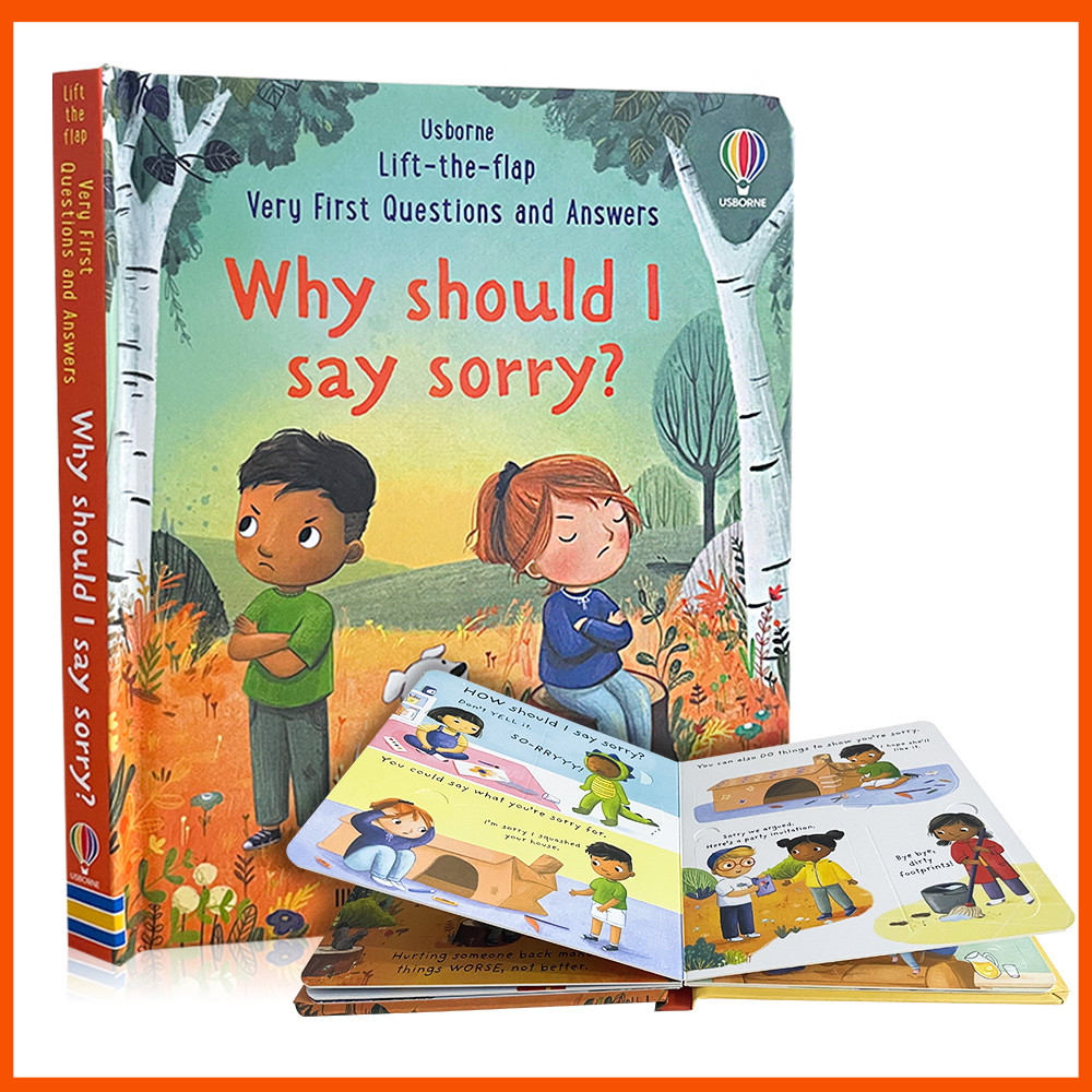 Usborne Very First Questions & Answers Why Should I Say Sorry? Parent ...