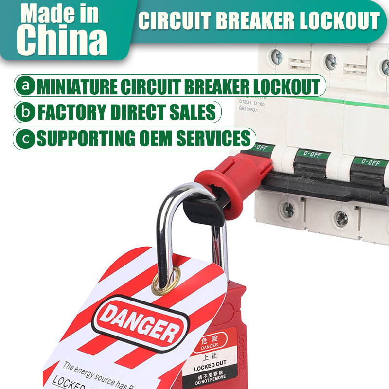 LOTO Locking Listing Circuit Breaker Safety Lock Small Air Switch Mini ...