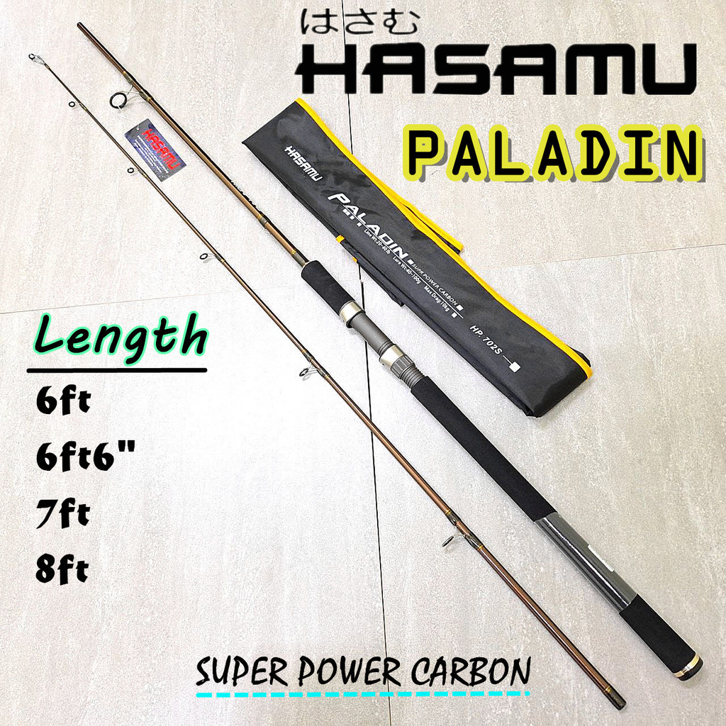 HASAMU PALADIN SPINNING ROD KOLAM GAME KELI BOTTOM | Shopee Malaysia