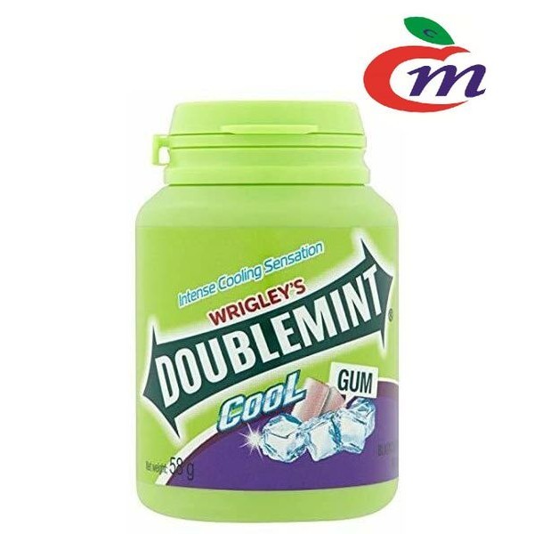 Wrigley's Doublemint Cool Gum Blackcurrant 58g | Shopee Malaysia