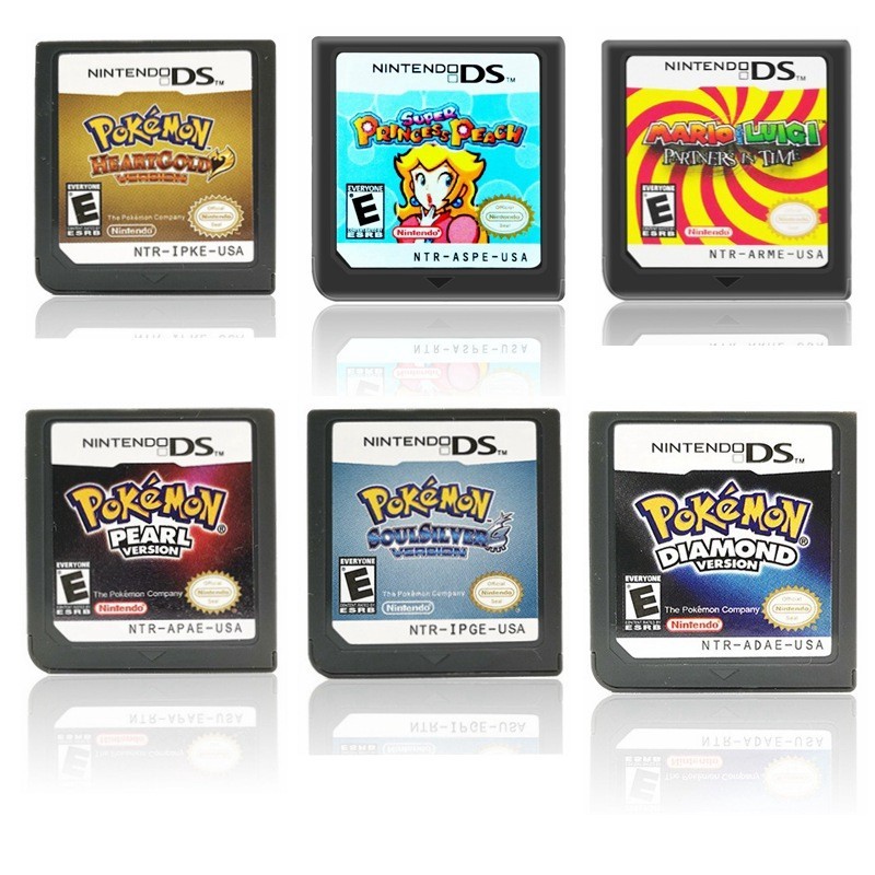 DS 3DS NDSi NDS Lite Game Card DS Game Card Pokemon Gold Heart Gintama ...