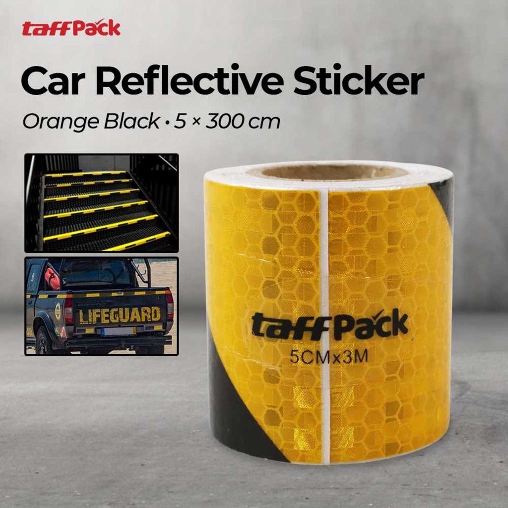 Sticker Reflector Warning Sign Car Reflective Sticker Warning Strip ...