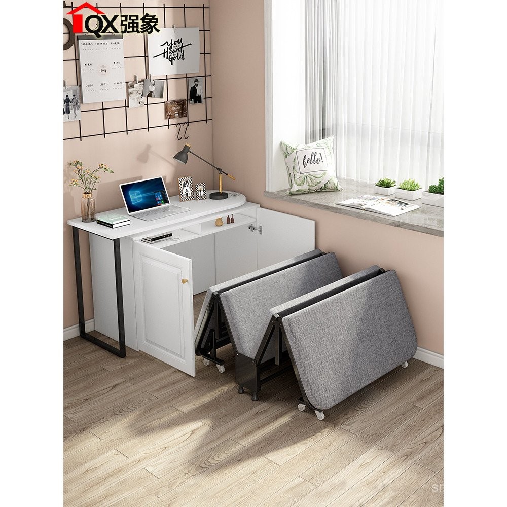 Nap Lunch Break Foldable Bed Rotating Desk Integrated Combination ...