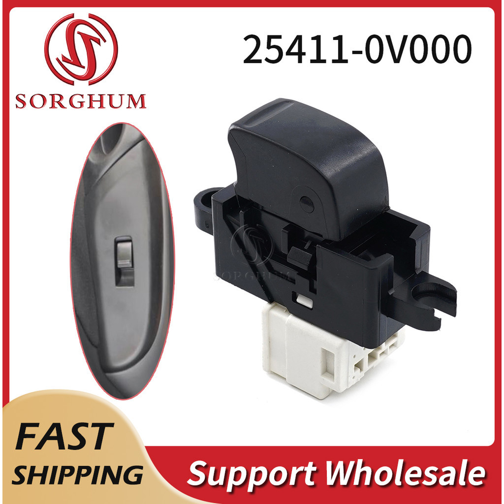 Sorghum 254110V000 Power Window Switch Button For Nissan Almera II (n16 ...