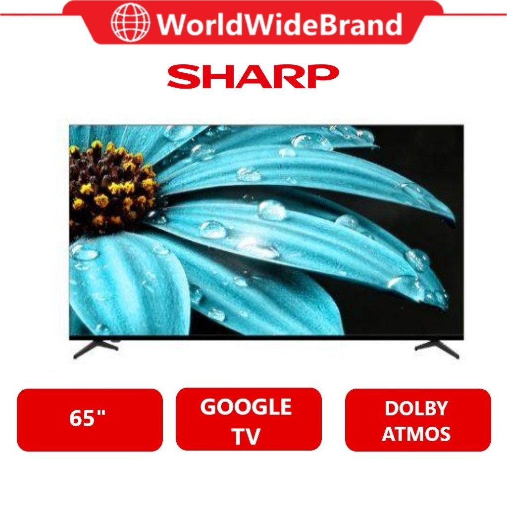 Sharp 65 Inch 4K UHD Google TV 4TC65FJ1X | Game Low Latency | ALLM VRR ...