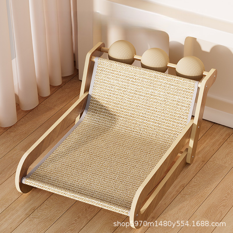 Sisal Cat Scratch Board Wear-Resistant No Dandruff Cat Litter Cat ...