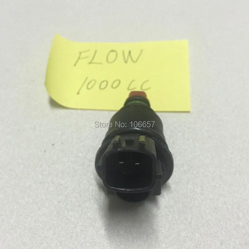 Flow matched 1000cc high performance side feed fuel injector for nissan ...