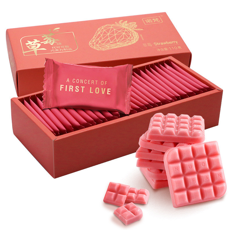 No Fan Milk Chocolate Gift Box 0g Multi-Flavor Strawberry Matcha ...