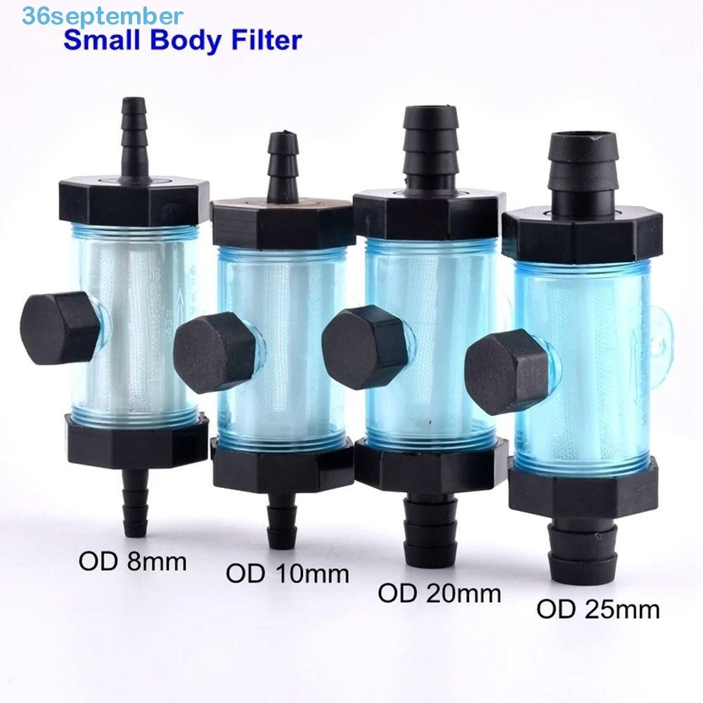 SEPTEMBER Water Hose Filter, 8-25mm Plastic Soft Water Pipe Filter ...