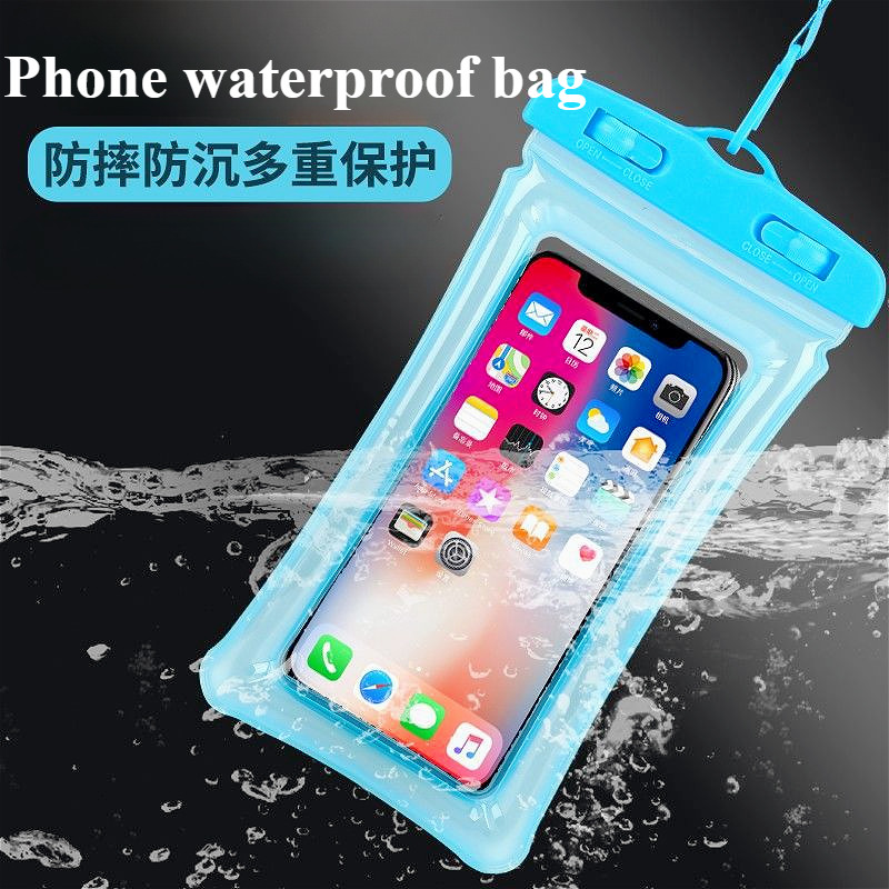 PVC Phone Waterproof Bag Waterproof Phone Holder Protective Pouch ...