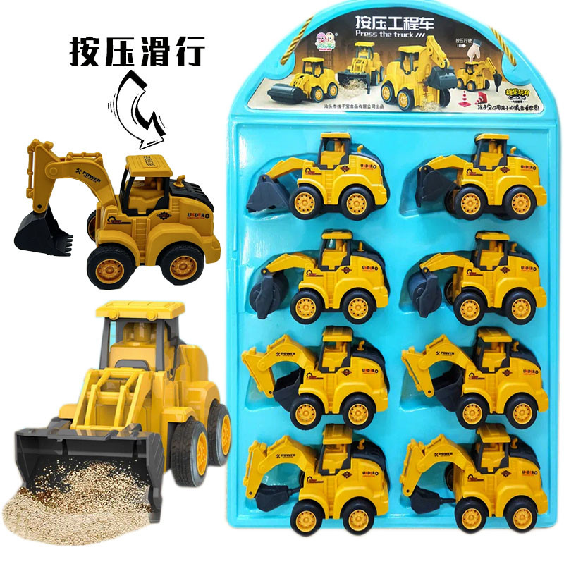 Gula-gula kreatif kanak-kanak menekan kereta yang boleh berjalan ...