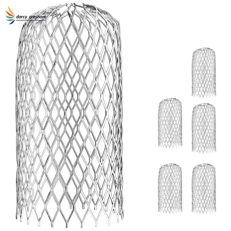 6 Pack Gutter Guard 3 Inch Expandable Aluminium Filter Strainer Gutter ...