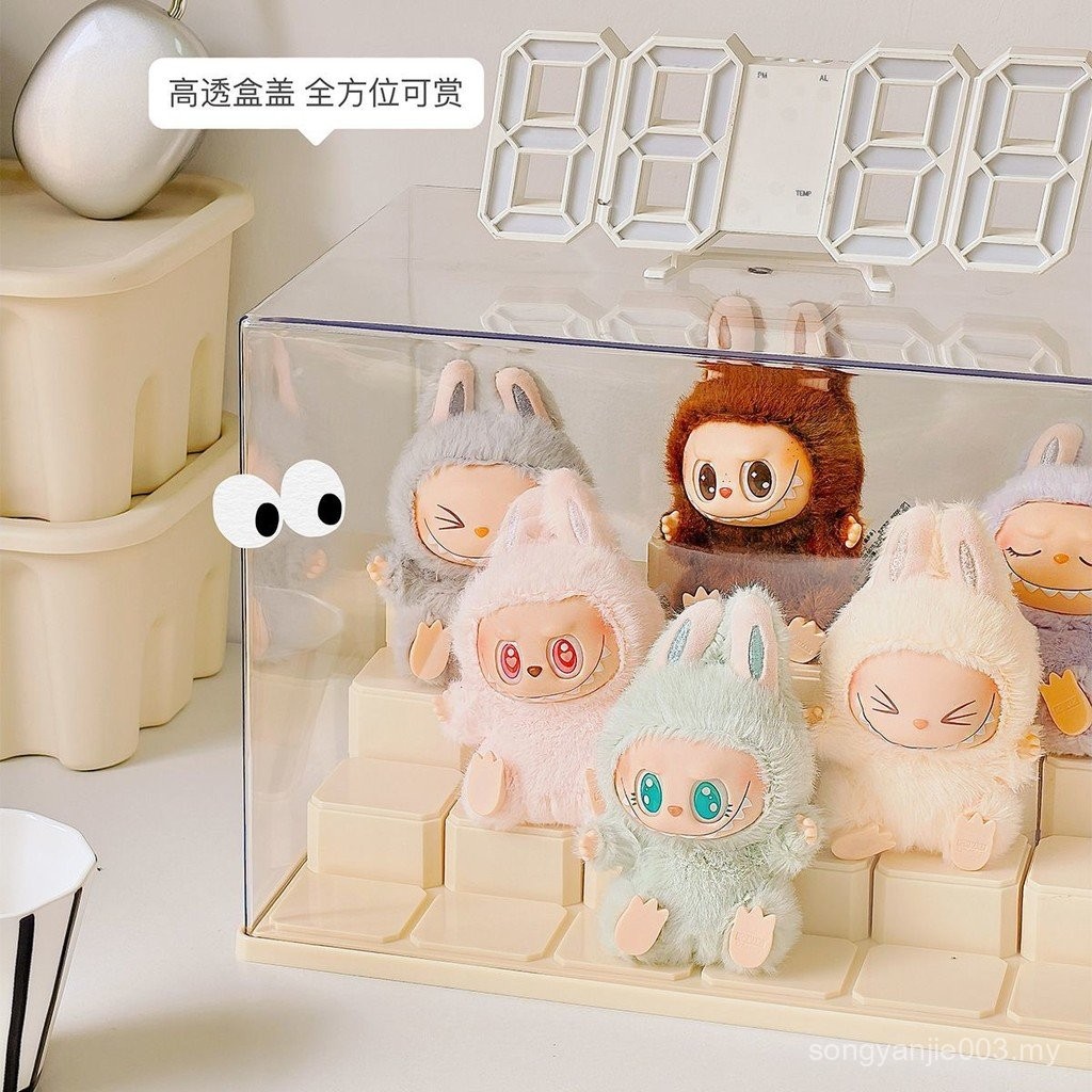 La labubu Display Box Mystery Box Display Stand Storage Figure Display ...