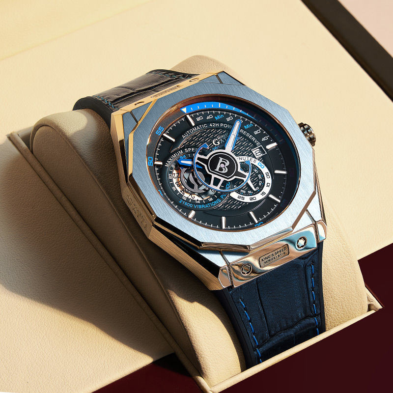 [94% Praise Rate] Germany Bugatti Fully Automatic Mechanical Men's ...