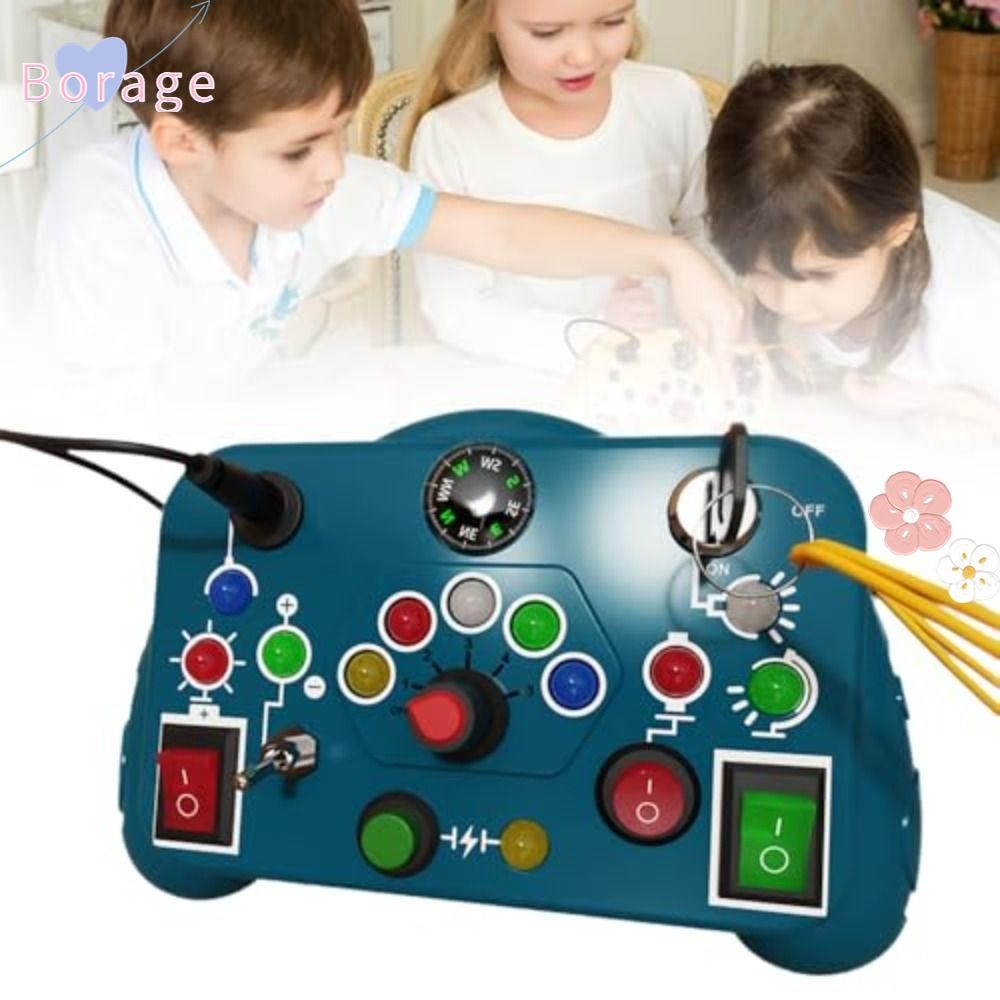 BORRAONE Busy Board Sensory Toys, Montessori Educational Baby Sensory ...
