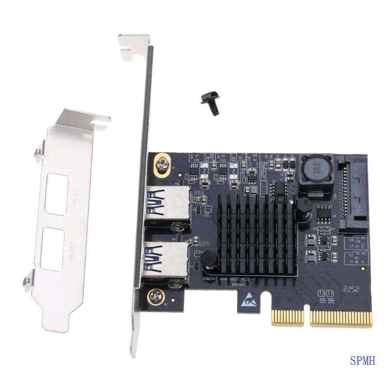SUP 2-Port PCI-E USB3 1 Gen 2 Type-A Expansion Card with 15-Pin ...