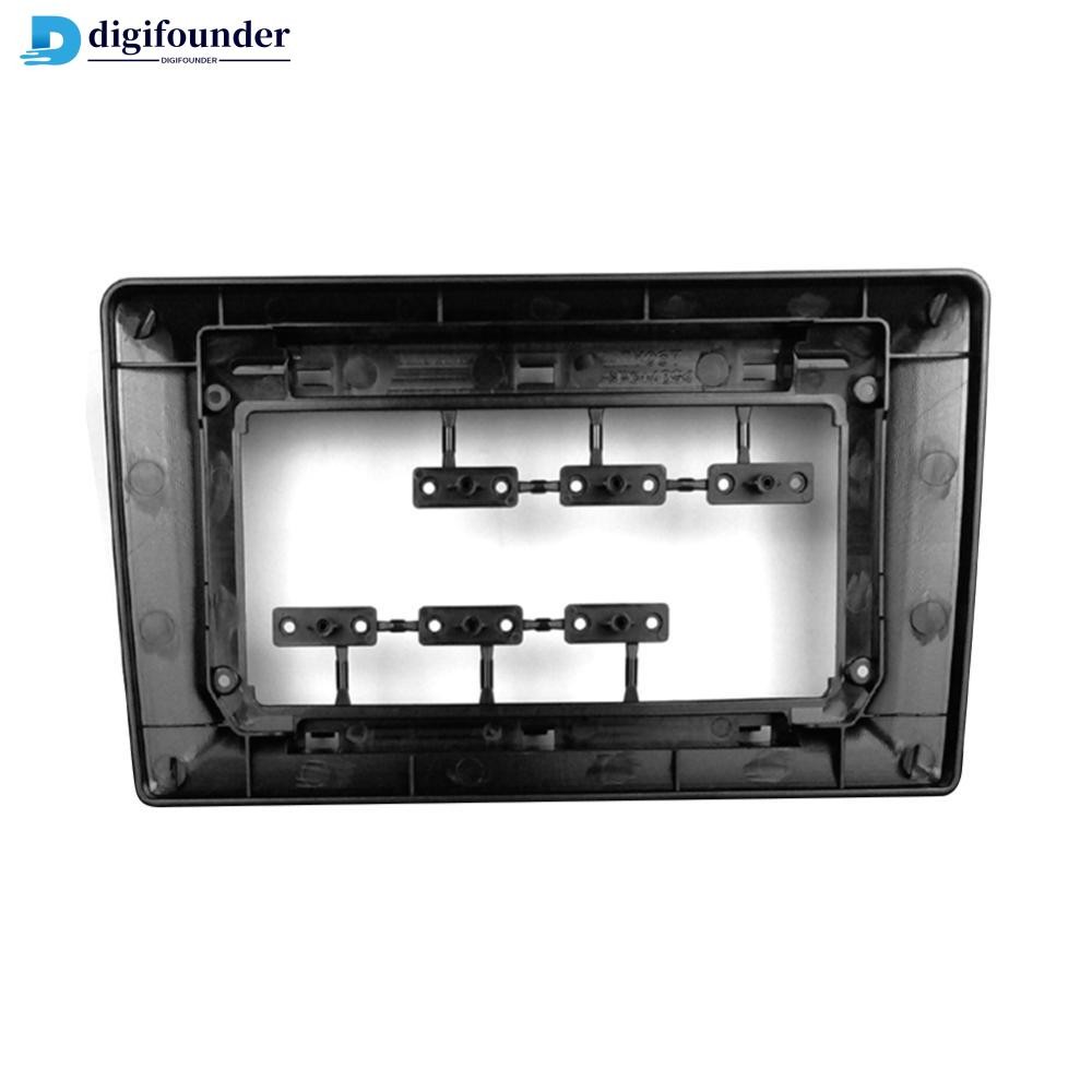 【DGF】 2 Din 9 Inch 10 Inch to 7 Inch Car Center Console Radio Frame ...