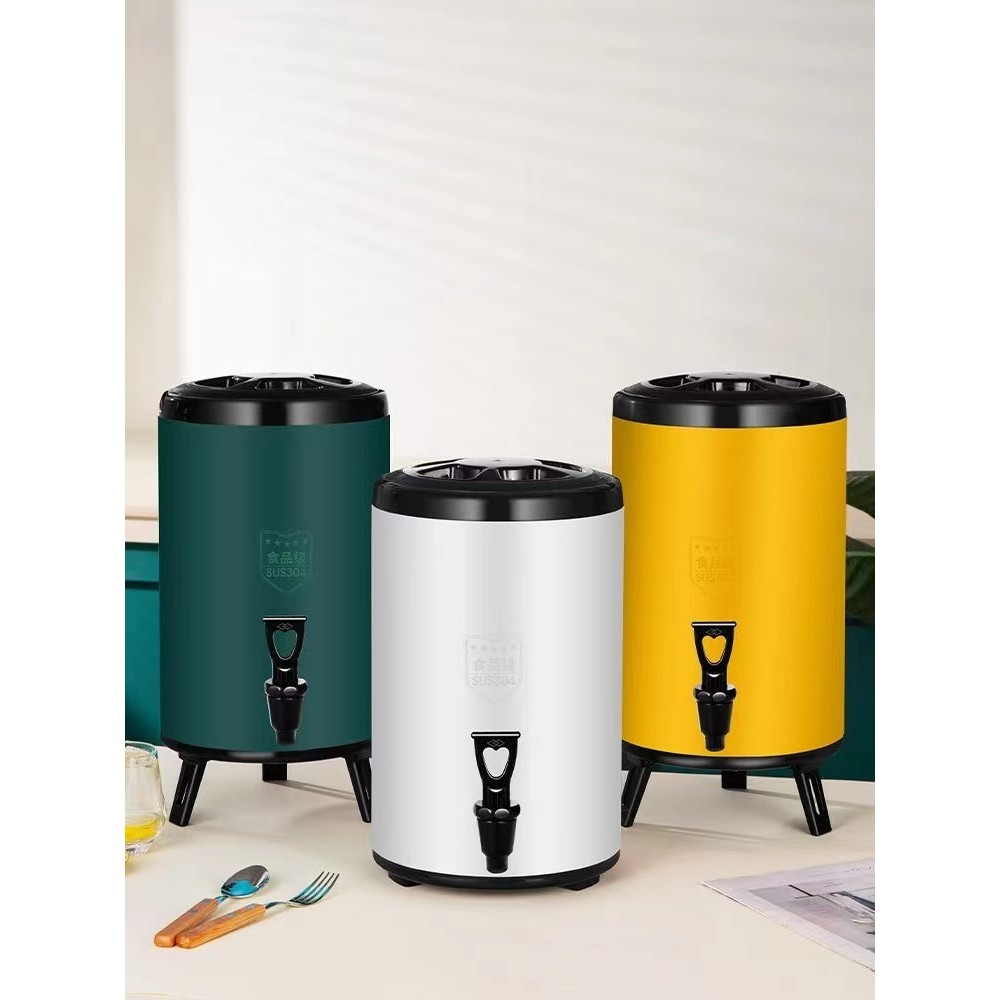 304 Stainless Steel Milk Tea Bucket Commercial Insulation Bucket Soy ...