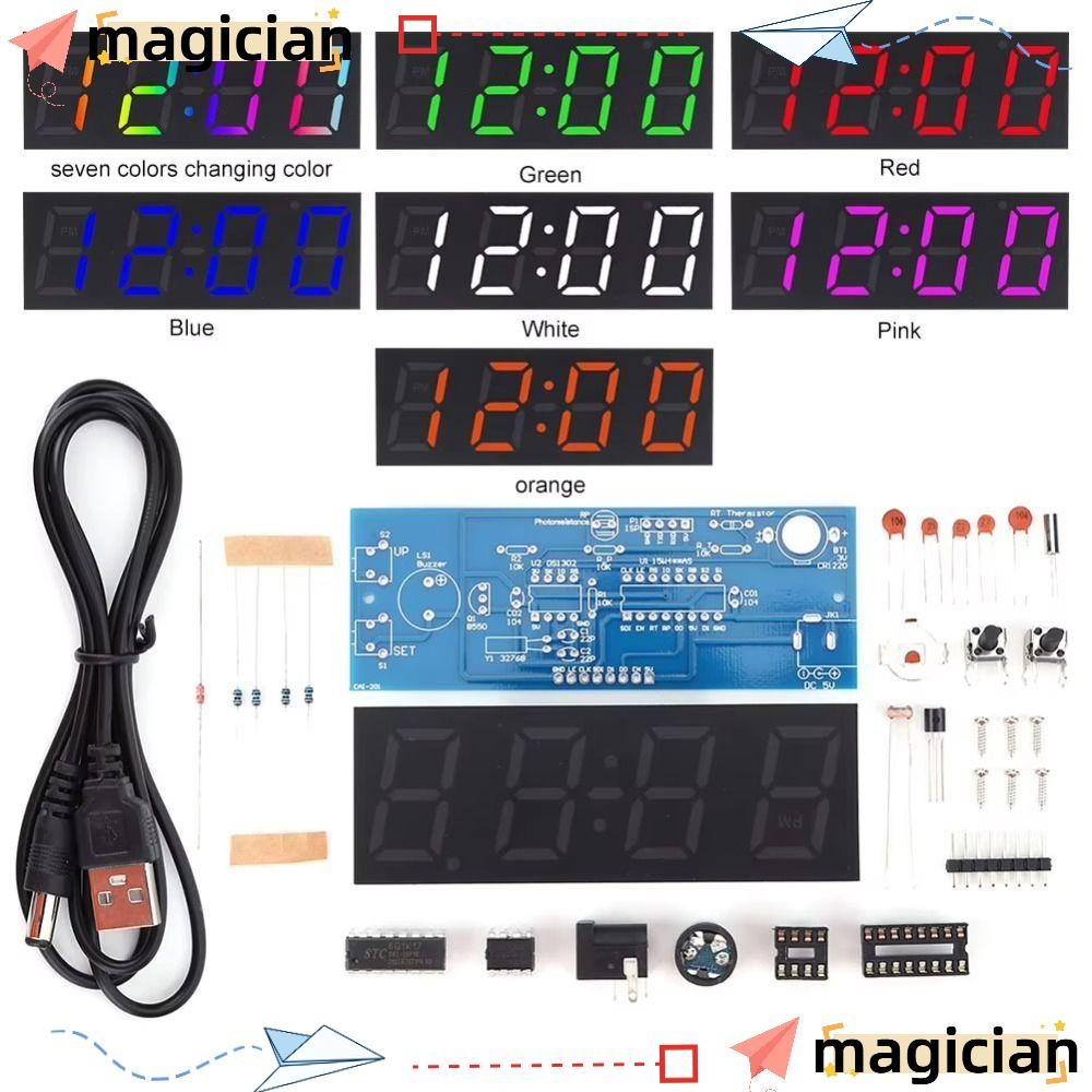 MAGIC Alarm Soldering Project, Learning Practice Temperature DIY ...