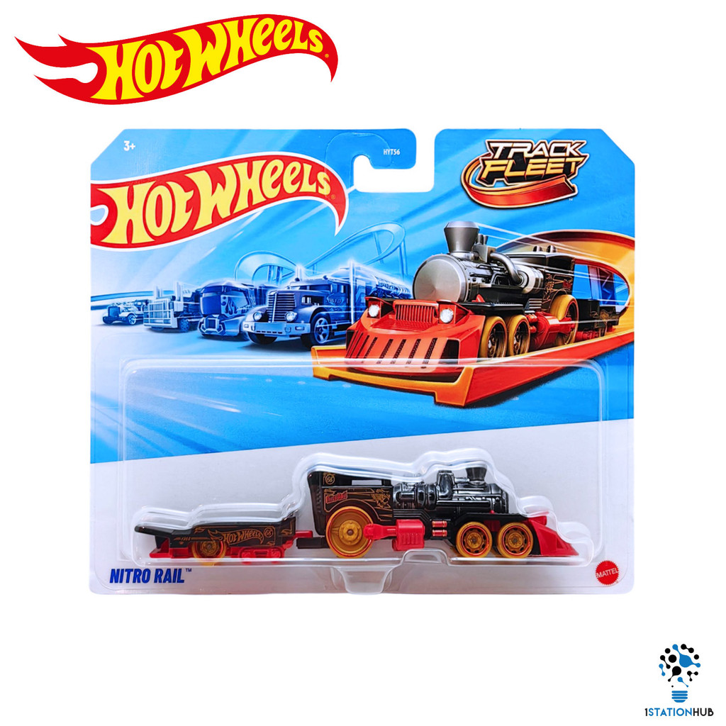 Hot Wheels TRACK FLEET Nitro Rail Train Car | Hotwheels Mattel ...