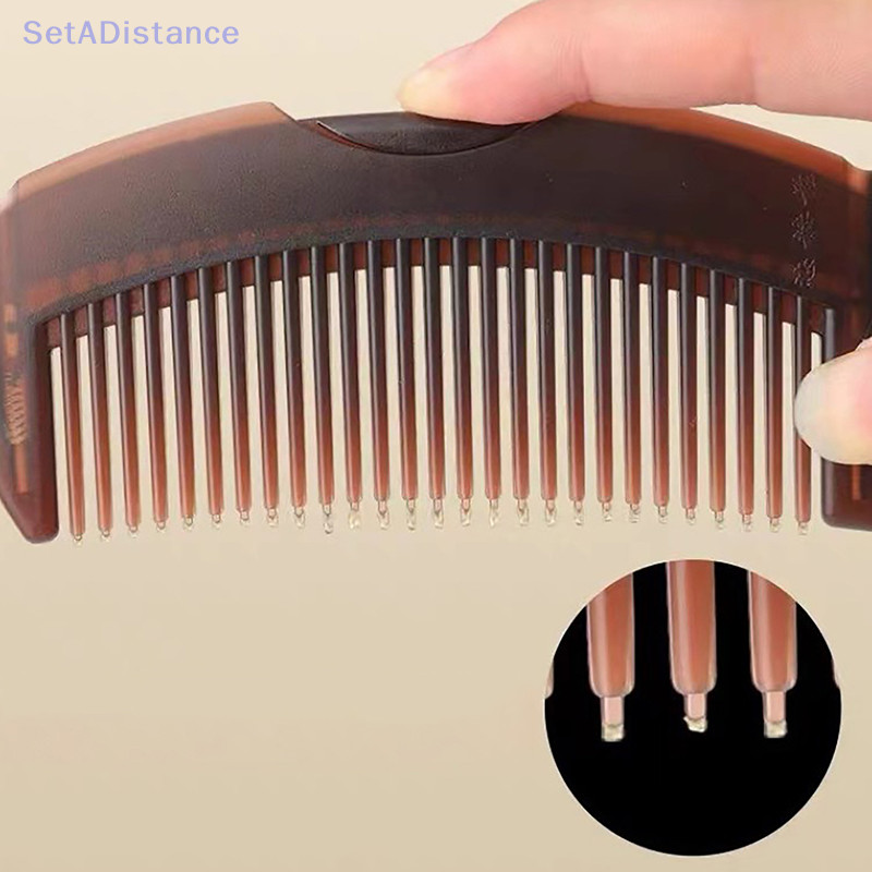SetADistance Anti Dandruff Massage Comb Anti Static Anti Tangling Hair ...