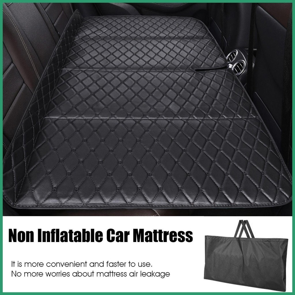 Non-Inflatable Back Seat Mattress Portable Car Back Seat Folding Bed ...