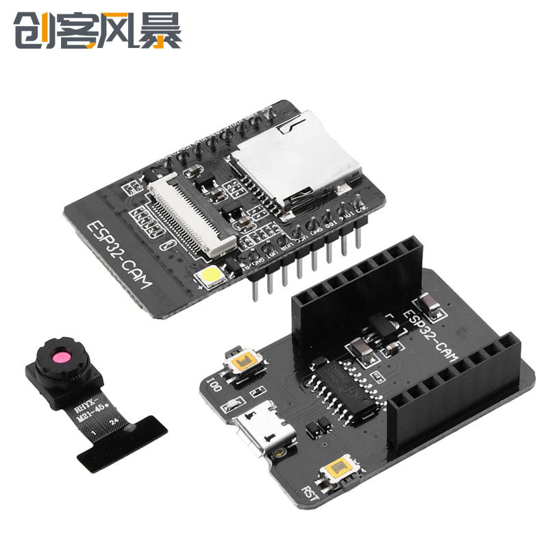 Esp32-cam WIFI Bluetooth Development Board ESP32-S Module OV2640 Camera Module Low Power ...