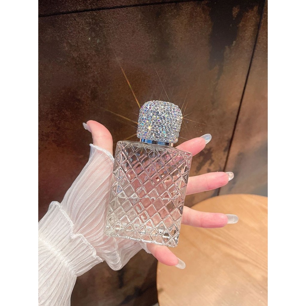 Spray Bottle Diamond-encrusted 100ML Perfume Refill Bottle High-end ...