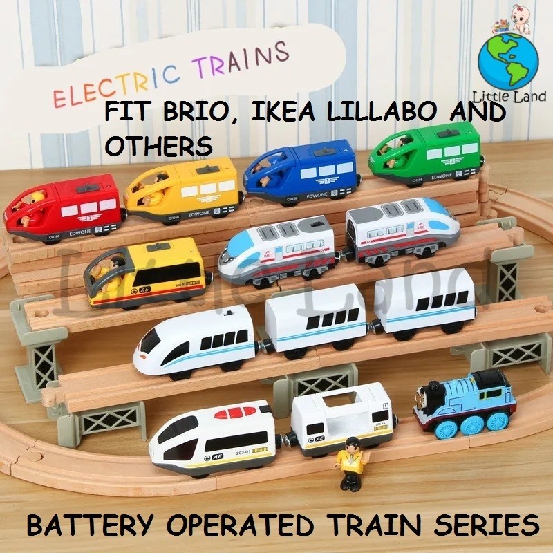MEA Wooden Train Battery Operated Electric Train Series / Operative ...
