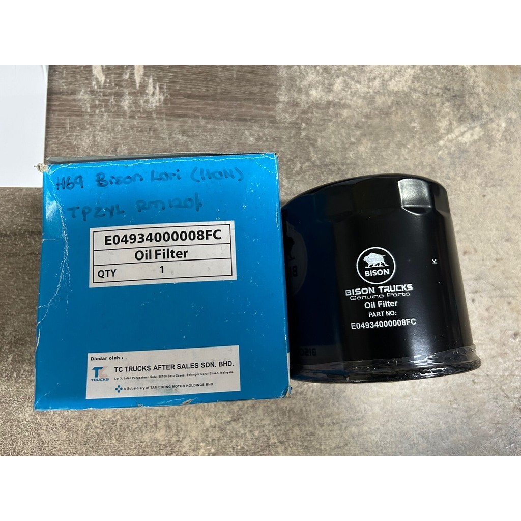Original Bison BJ1039 Lorry China 1TON Oil Filter E04934000008FC ...