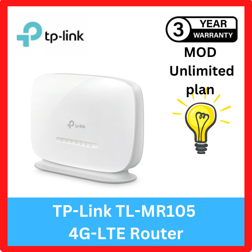 TP-LINK 4G LTE TL-MR100 TL-MR105 TL-MR6400 TL-MR6500v ARCHER MR400 ...