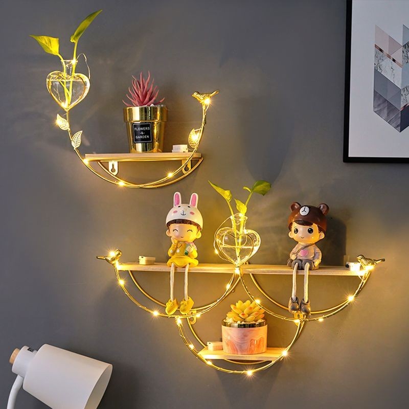 Tanpa buat lubang rama-rama hidroponik rak ruang tamu latar belakang ...