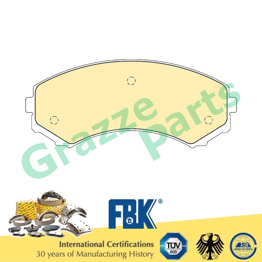 FBK Disc Brake Pad Front for FD3088S Ford Maxi F8 RF R2 Mazda MPV G6 JE ...