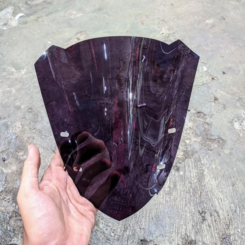 Yamaha aerox 155 motorbike windshield mhr smoke model - aerox 155 visor ...