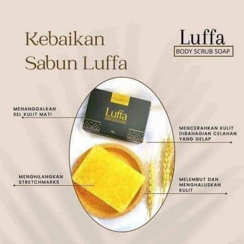 SABUN LUFFA SOAP BODY SCRUB . SABUN DAKI LUFFA 80 G | Shopee Malaysia