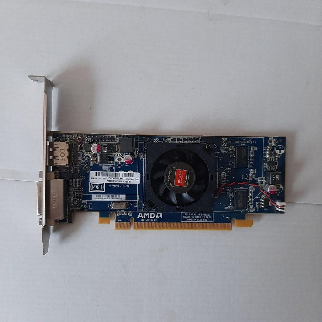 AMD Radeon HD 7450 HD7450 1GB GDDR3 64 Bit | Shopee Malaysia