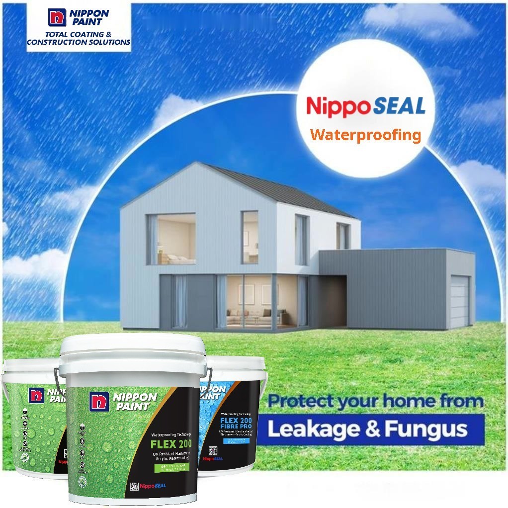 Waterproof Paint Flex 200 / Wall & Roof waterproof Coating / Pentens ...