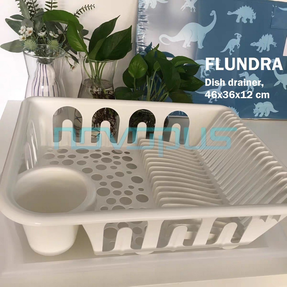 NOVO Large Famous Dish Drainer / Kitchen Sink Bowl Plate Drying Rack ...