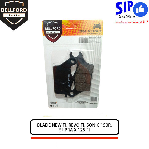 Front brake pads Bellford Blade Revo Supra FI Dispad | Shopee Malaysia