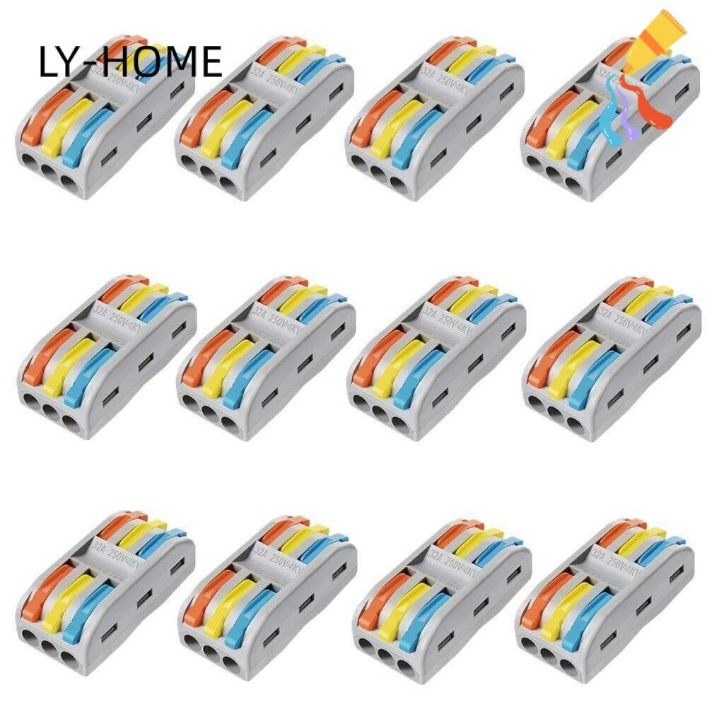 LY-HOME Electrical Connectors Electrical Splitter Universal Reusable ...