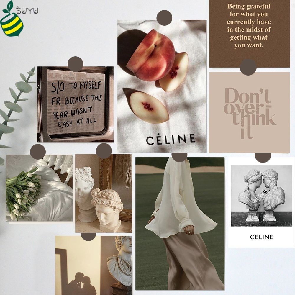 15pcs Ins style Wall Decor Poster Sticker for Nostalgia Wall Decor ...