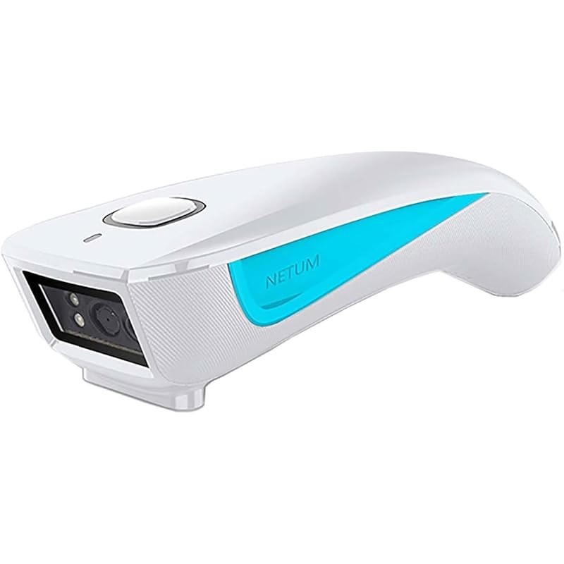 Upgrade Barcode Scanner 2D Bluetooth Wireless, Portable Pocket Small 1D ...