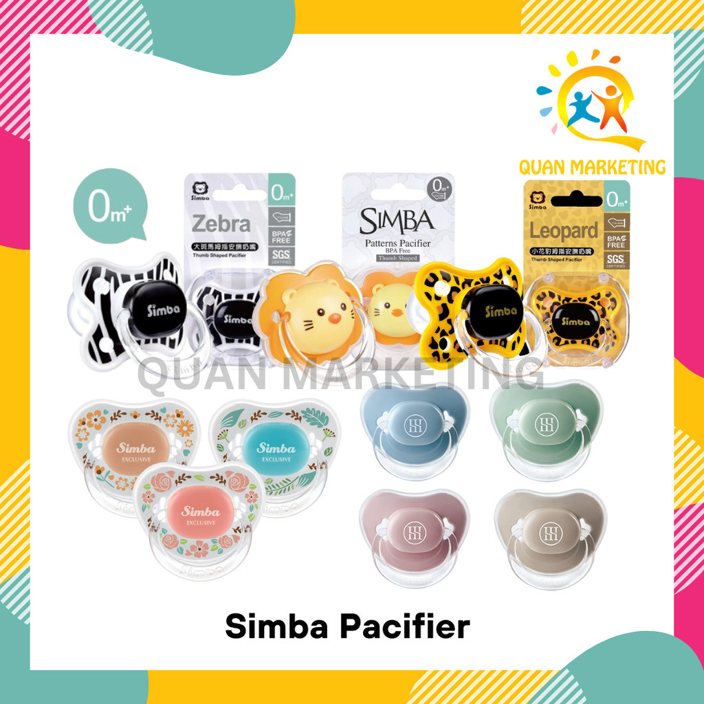 Simba Pacifier (0 Month+ / 6 Month+) | Shopee Malaysia