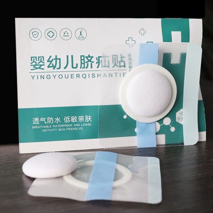 Umbilical hernia patch for infants with protrudumbilical hernia ...