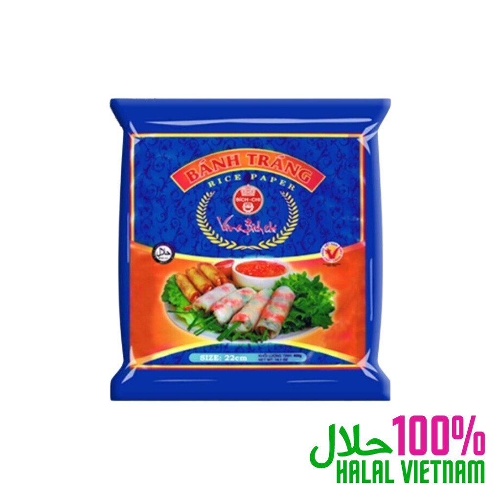 Bich Chi 22cm rice paper, 400g pack - 100% HALAL VIETNAM | Shopee Malaysia
