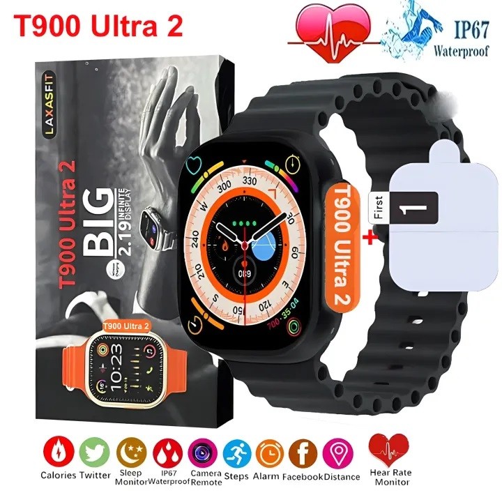 T900 Ultra 2 Smart watch 1 : 1 Original Series 8 49mm Big 2.19 Inch ...