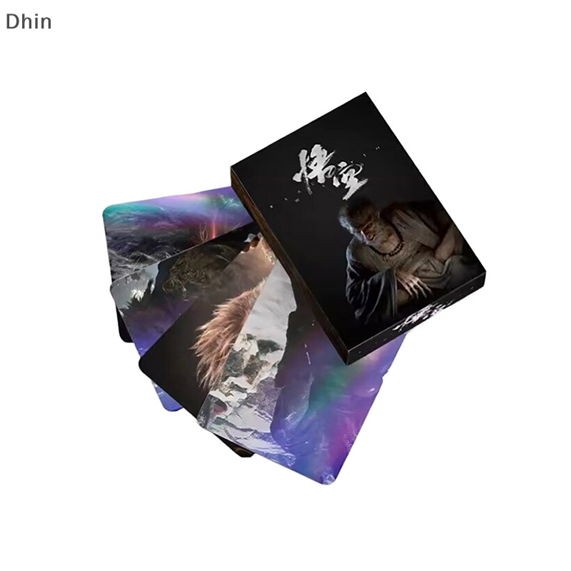 [Dhin] 55 Pieces Black Myth Wukong Game Peripheral Laser Card ...